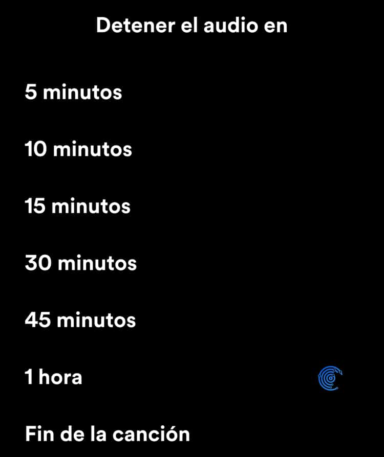 Cómo Activar un Temporizador en Spotify (Sleep Timer)