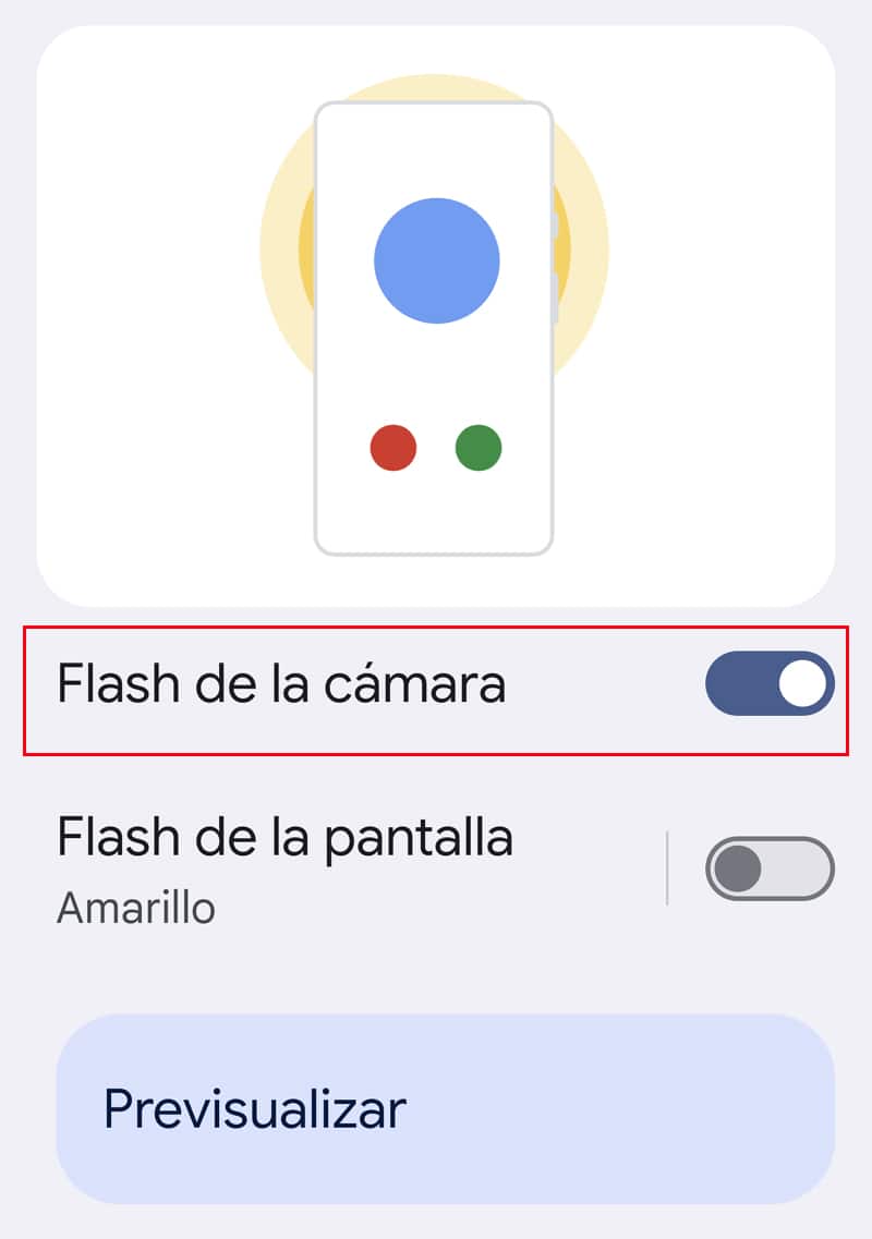 Cómo Utilizar el Flash de la Cámara para las Notificaciones